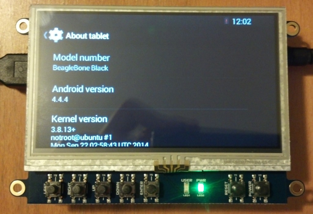 BBBAndroid - BeagleBoard