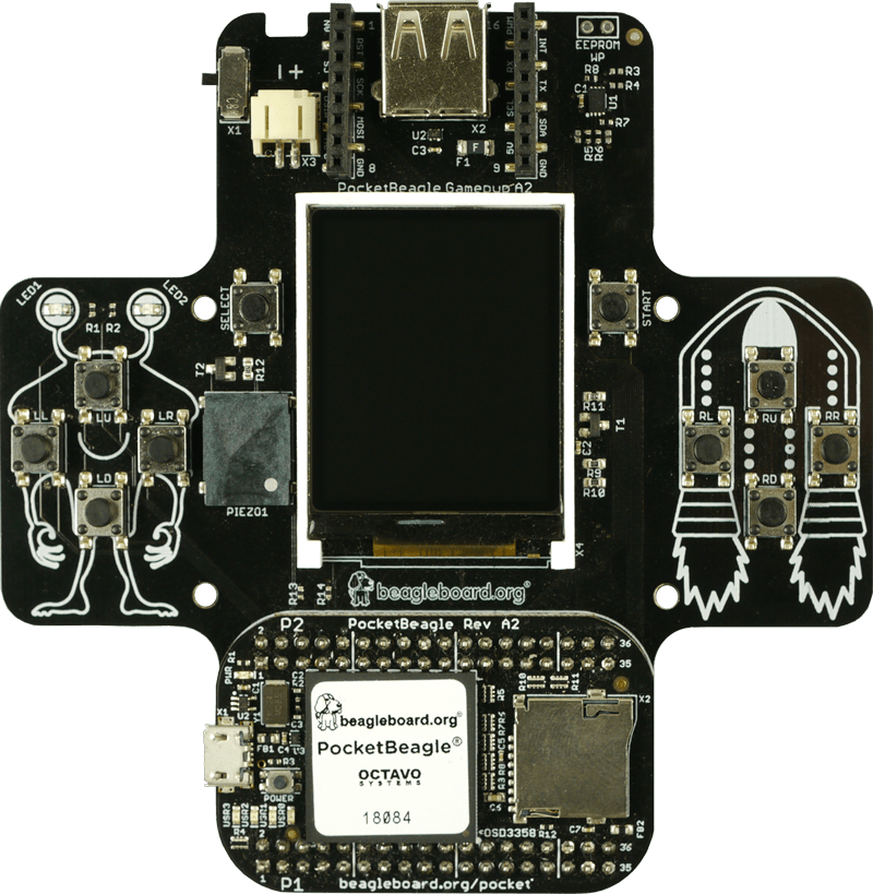 PocketBeagle® TechLab - BeagleBoard