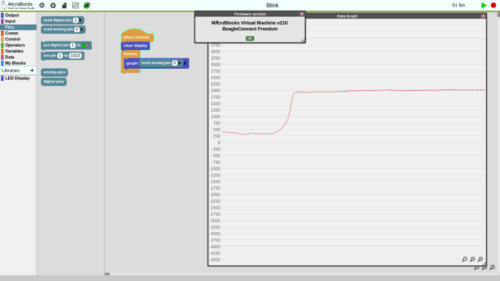 MicroBlocks on BeagleConnect Freedom - BeagleBoard