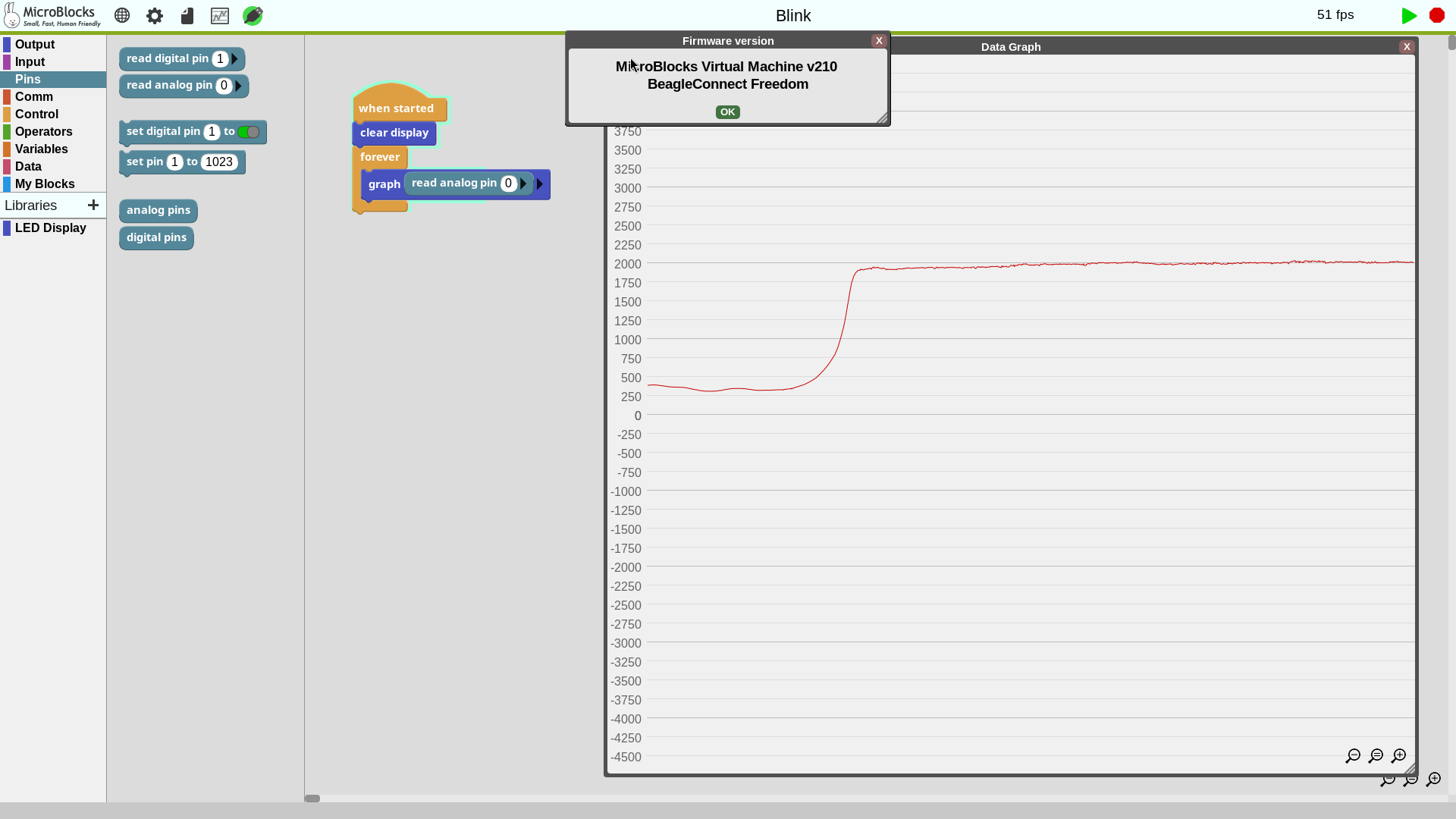 MicroBlocks on BeagleConnect Freedom - BeagleBoard