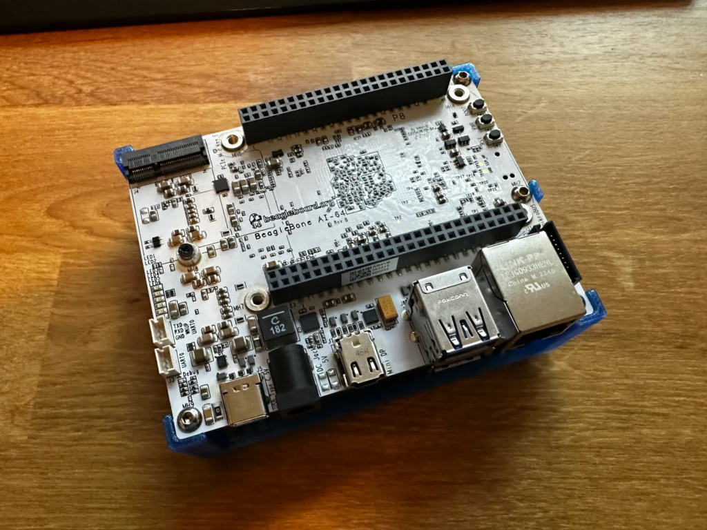 BeagleBone AI-64 Open Air Tray - BeagleBoard