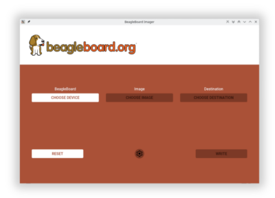 BeagleBoard Imaging Utility - BeagleBoard